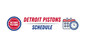 Detroit Pistons Schedule 2025–26: Dates, Times, TV Channels